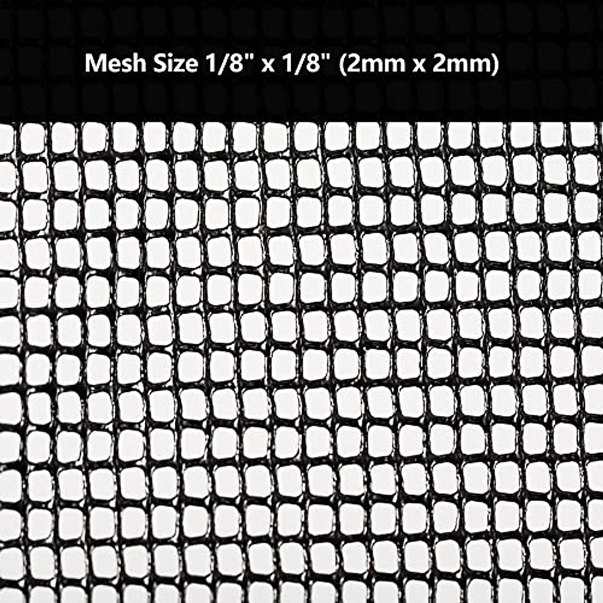 Mesh Plant Cover for Pests, Outdoor Garden Protection Cover Mesh Net from Animals, Bird and Pest Protection Guard for Fruit, Vegetables, Flowers and Herbs with 4 Stakes