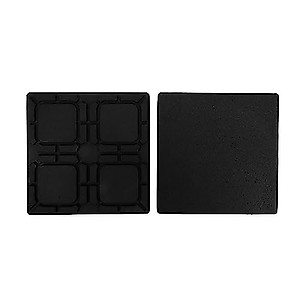 Camco Camper/RV Leveling Block Flex Pad | Features Flexible Non-Slip Design & Crafted of UV-Resistant Weatherproof Recycled Material | Great for Gravel, Tree Roots, and Uneven Surfaces | 2-Pk (44600)