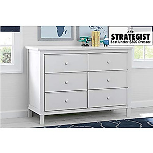 Delta Children Haven 6 Drawer Dresser, Greenguard Gold Certified, White