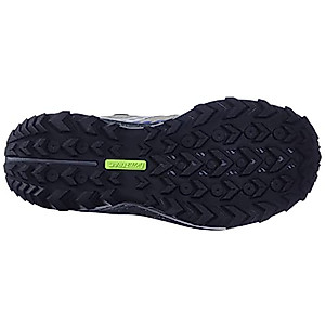 Saucony Women's Peregrine 11 Trail Running Shoe, Light Grey/Green, 10.5 M