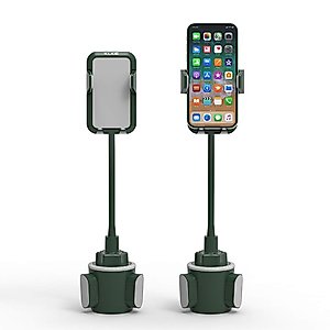 KLKE Car Phone Holder, Universal 360 Rotatable Cup Holder for iPhone, Samsung, LG, Compatible with 4.7-6.4 Inch Screens