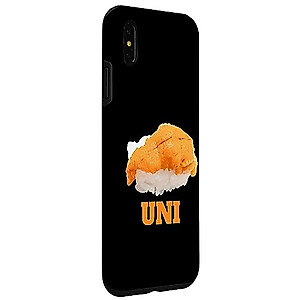 iPhone XS Max Sea Urchin Sushi Nigiri Uni ウニ for men and women and kids Case