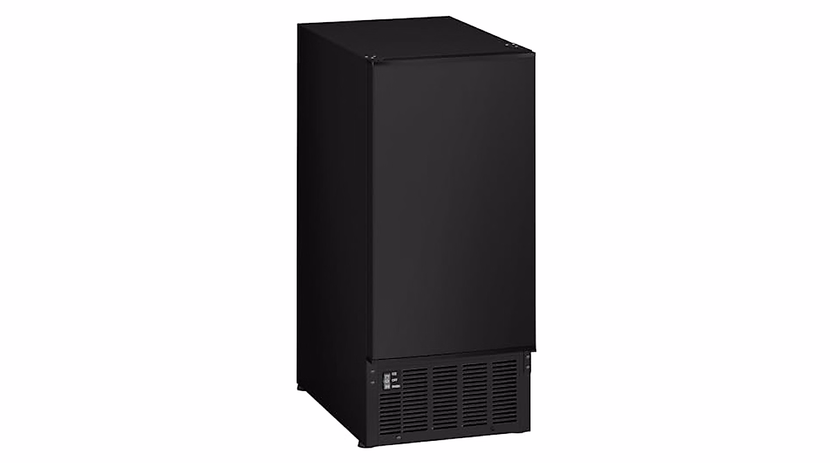 EdgeStar 50 Lb Undercounter Ice Maker - Sleek Black Design