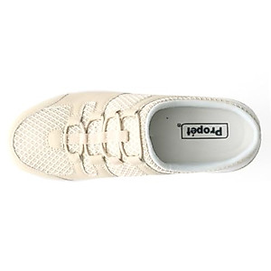 Propét Women's TravelActiv Slide Sneaker, Sand, 8.5 XX-Wide US