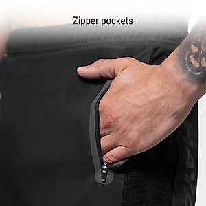 Hayabusa Men's Layered Performance Shorts - Black, X-Large