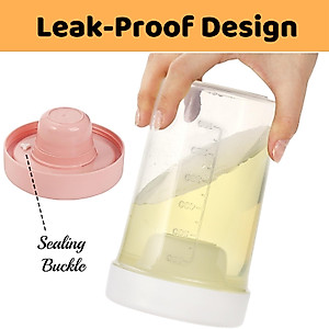 Noamus 3 Pack Salad Shaker Cup, 26 Oz Portable Cereal Cup with Lids and Fork, Yogurt Parfait Container with Sauce Dressing, Leak Proof Keep Fit Meal Bottle for Lunch, Vegetable Fruits, 3 Color