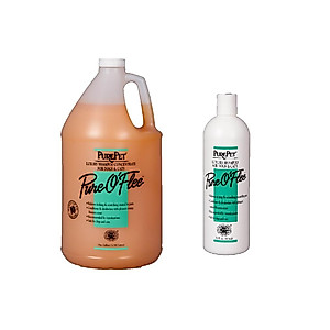 PUREPET Pure O'Flee Dog and Cat Conditioning Shampoo Concentrate Dilutes 10 to 1 (1 Gallon)