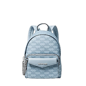 Michael Kors Maisie Extra-Small Logo 2-in-1 Backpack (Pale blue)
