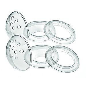 Medela TheraShells Breast Shells, Protect Sore, Flat, or Inverted Nipples While Pumping or Breastfeeding, Natural Appearance and Exceptional Comfort, Made Without BPA