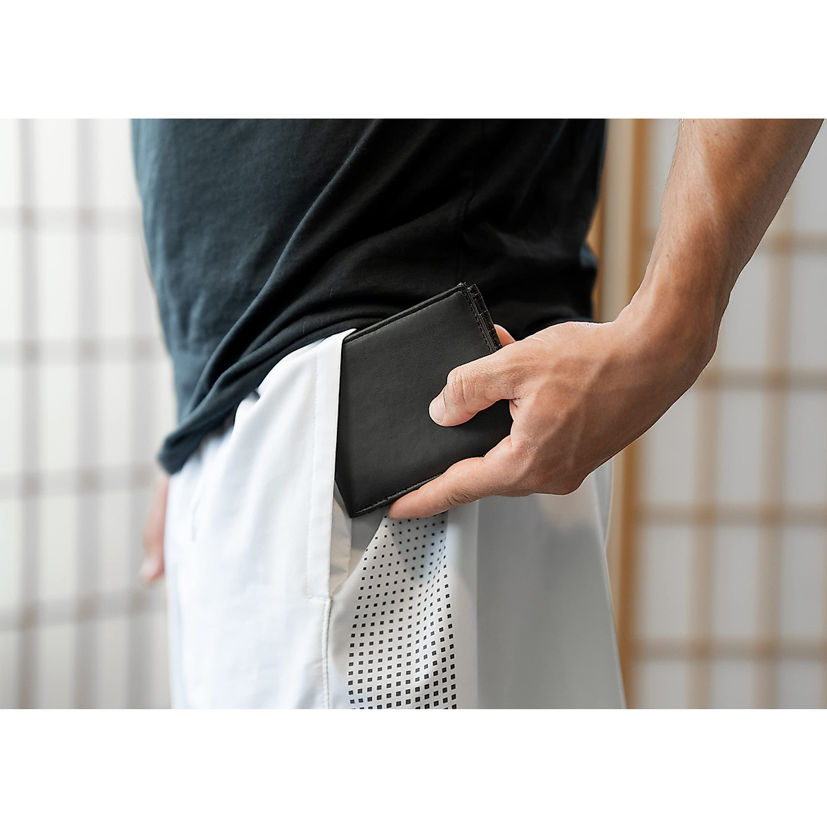 Rico Industries NFL Houston Texans Premium Laser Engraved Vegan Black Leather Bill-fold Wallet - Slim yet Sturdy Design - Perfect to Show Your Team Pride or Gift