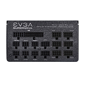 EVGA SuperNOVA 1300 G2 80+ GOLD, 1300W Fully Modular NVIDIA SLI and Crossfire Ready 10 Year Warranty Power Supply 120-G2-1300-XR