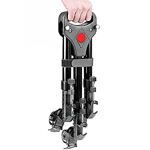 Neewer Photography Professional Heavy Duty Tripod Dolly with Rubber Wheels and Adjustable Leg Mounts for Canon Nikon Sony DSLR Cameras Camcorder Photo Video Lighting