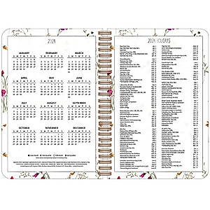 LANG Watercolor Seasons 2024 Spiral Engagement Planner (24991011110)