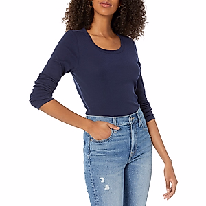 GAP Womens Favorite Long Sleeve Crew Neck T-Shirt
