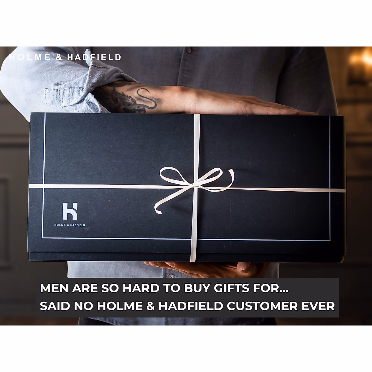 Holme & Hadfield The Watch Deck with Vegan Leather Padding for Extra Protection and Luxurious Finish – Lifetime Assurance Included