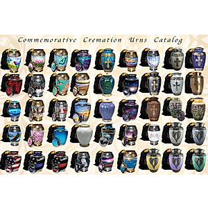 Red Line Firefighter Cremation Urn for Human Ashes for Funeral, Burial or Home. Cremation Urns for Ashes Adult Male Large Urns for Dad and Cremation Urns for Human Ashes Large