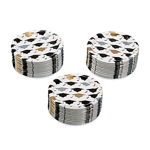 American Greetings Graduation Party Supplies, Paper Dessert Plates (36-Count)