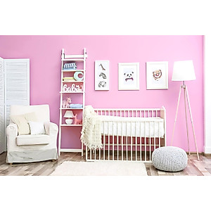 15.7"X118"Pink Wallpaper Contact Paper Pink Peel and Stick Wallpaper Lavender Self Adhesive Contact Paper for Cabinets Girls Bedroom Wallcovering Furniture Countertop Vinyl Roll