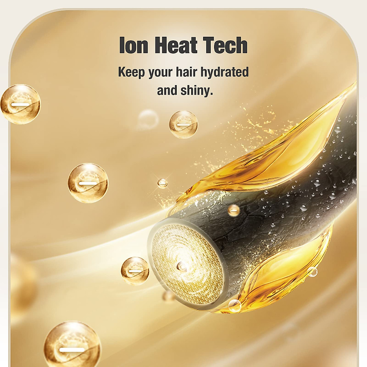 FURIDEN Straightening Brush, Hot Brush Hair Straightener, Double Ionic Hair Straightener Brush, Hair Straightener Brush for Black Women, Cepillo Alisador de Cabello 11.2 Inch