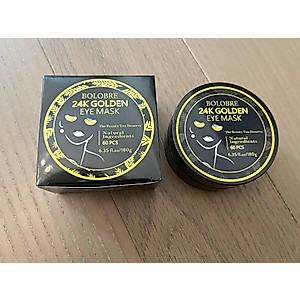 BOLOBRE Under Eye Patches - Collagen Eye Masks for Eye Care - 60 Pcs Eye Gels for Dark Cirlce, Puffiness, Refresh, Revitalizing, Travel, Wrinkles