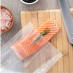 DoCatop Vacuum Sealer Bags, 250 Quart Vacuum Sealed Storage Bags for Food Saver 7.8" x 11.8" Durable PreCut Bag Commercial BPA Free Food Vac Bags for Food Storage Meal Prep or Vide Cooking