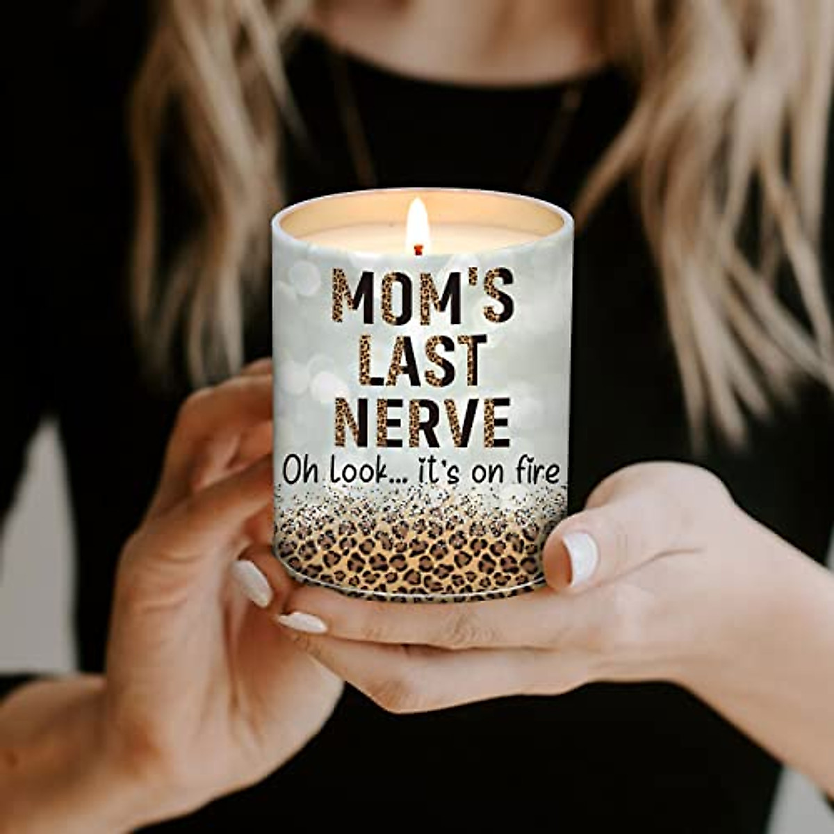 Mothers Day Gifts from Daughter, Son. Kids - Mom Gifts Candles - Mom Birthday Gifts Ideas for New Mom, Bonus Mom, Mother in Law - Mother Gifts Ideas - Present for Mom - Lavender Scented 9oz