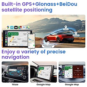 Carlinkit CarPlay Ai Box Android 13.0 System Wireless CarPlay Android Auto QCM6125 8-core 8G+128G, Multimedia Box Spotify/Netflix/YouTube Car Video, GPS+Glonass/Google Play Download Apps
