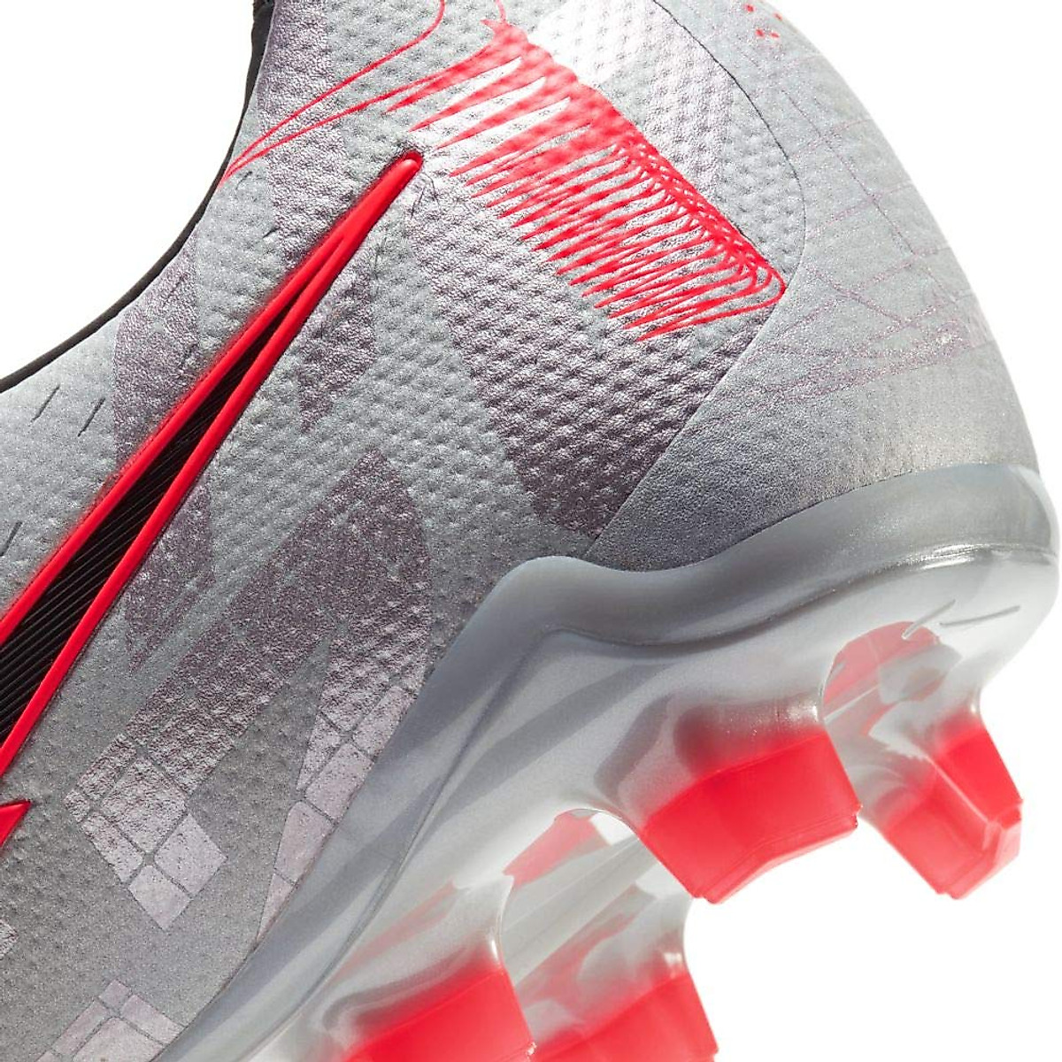 Nike JR Phantom Venom Elite FG - Grey-Red 4.5