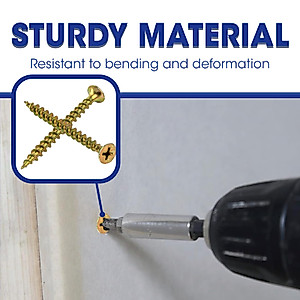 T.K.Excellent Wood Interior Construction Screw Drywall Screws Assortment Kit,465Pcs