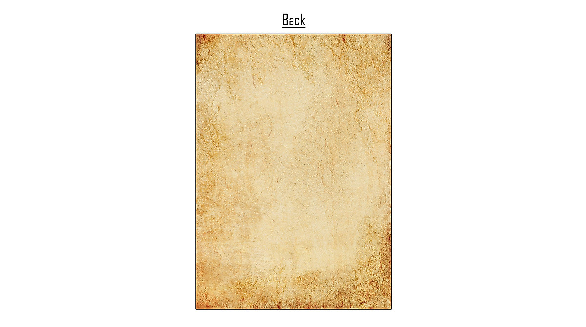 Vintage Design Paper A4 - Perfect for Invitations & Crafts