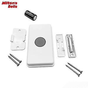 Milton’s Bells Warehouse Door Chime and Siren Kit - Extra Loud doorbell Chime and Siren kit, for Industrial, Manufacturing, Warehouses, Loading Docks and environments with Loud Machinery