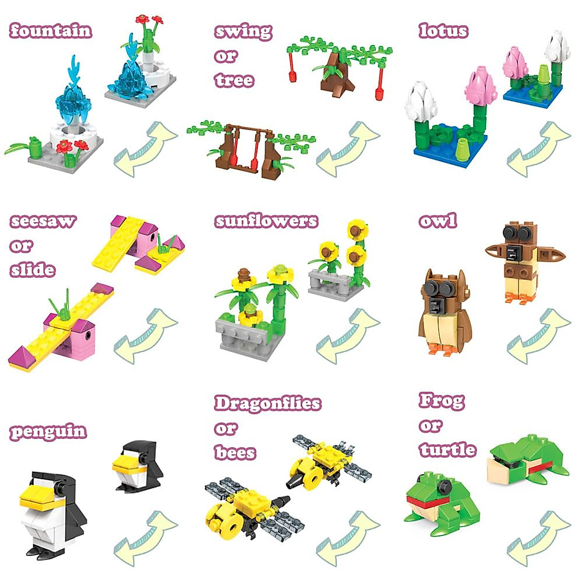 Ulanlan Girls Building Set for Age 6 Year Old Kids, STEM Toy Building Sets for Girls, Girls Building Block Construction Kits for Party Favors, Kids Prizes, Best Birthday Gift for Girls 30 Boxes