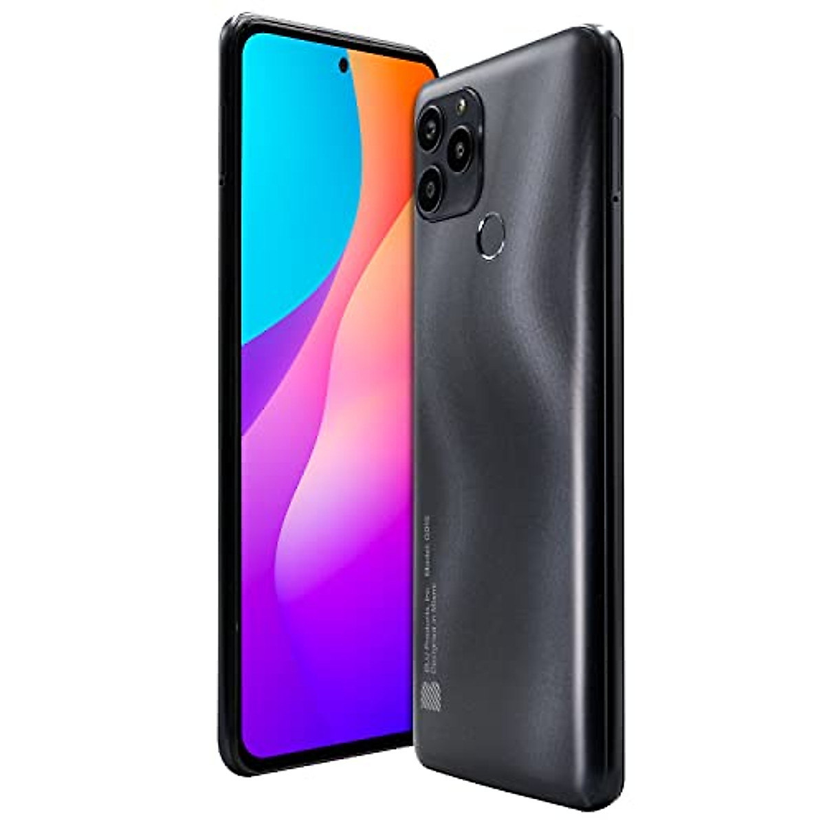 BLU G91S | 2022 | 4-Day Battery | Unlocked | 6.8” Full HD+ Display | 128GB | 48MP Triple Camera | US Version | US Warranty | Gray