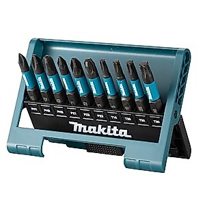 Makita E-12011 10 Piece Impact Black Bit Set