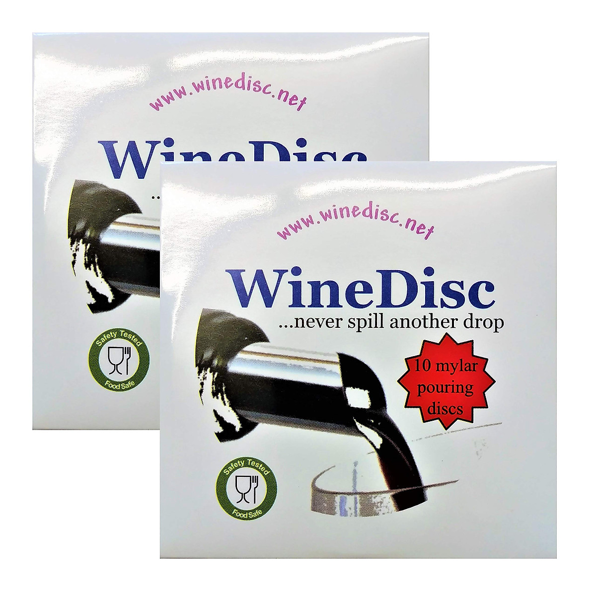 The Original Wine Disc - Drop Stopping Pour Spout (20)