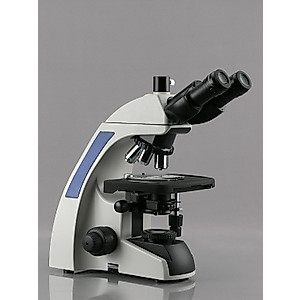 AmScope - 40X-1000X Plan Infinity Laboratory Compound Microscope with LCD Touch Pad Screen - T720Q-TP