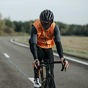 Cosmos Sun Protection Cooling Balaclava with Brim, Lightweight Breathable Sun Hood for Cycling, Fishing and Gardening (Black)