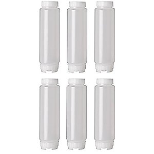 6 Pack FIFO 16 oz. Squeeze Bottles