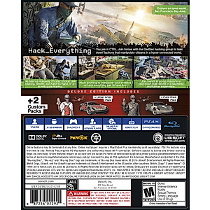 Watch Dogs 2: Deluxe Edition (Includes Extra Content) - PlayStation 4