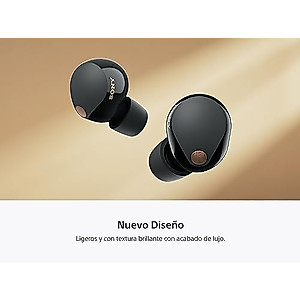 Sony WF-1000XM5 The Best Truly Wireless Bluetooth Noise Canceling Earbuds Headphones with Alexa Built in, Black (Renewed)