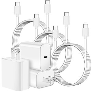 ULTRAPROLINK 3Pack 10FT iPhone Charger, Fast Charging USB C to Lightning Cable, Compatible with iPhone 14/13/12/11/XS/XR/iPad Pro/Air and More
