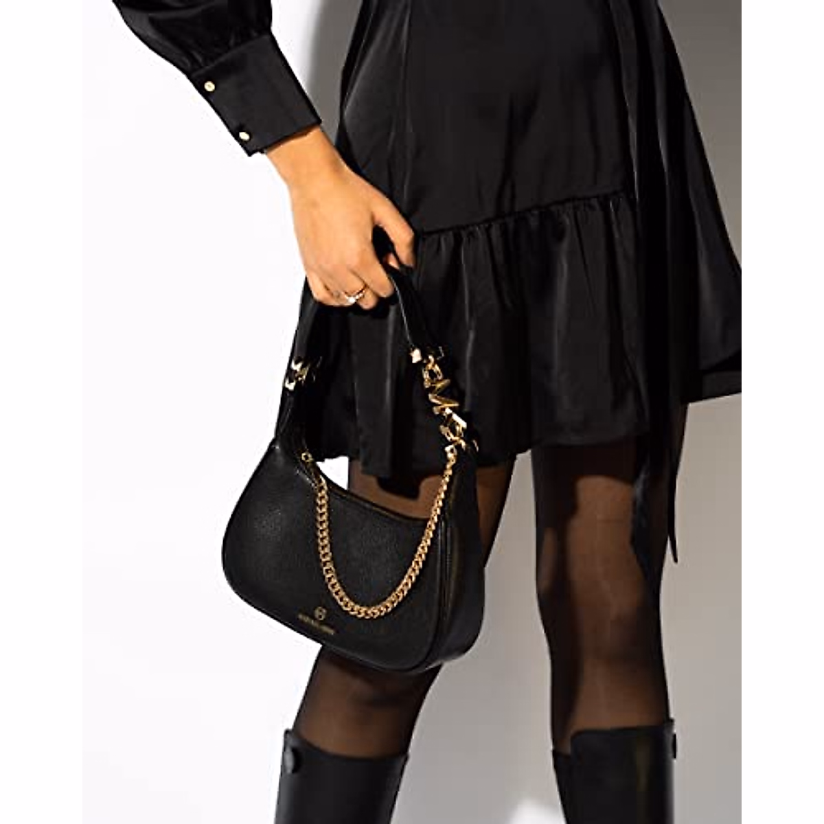 Michael Kors Piper Small Pouchette Black One Size