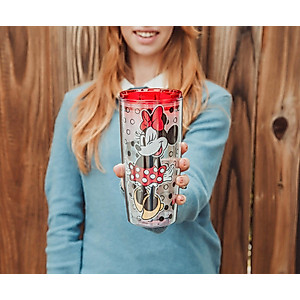 Disney Minnie Mouse Travel Tumbler with Slide Close Lid | Holds 20 Ounces