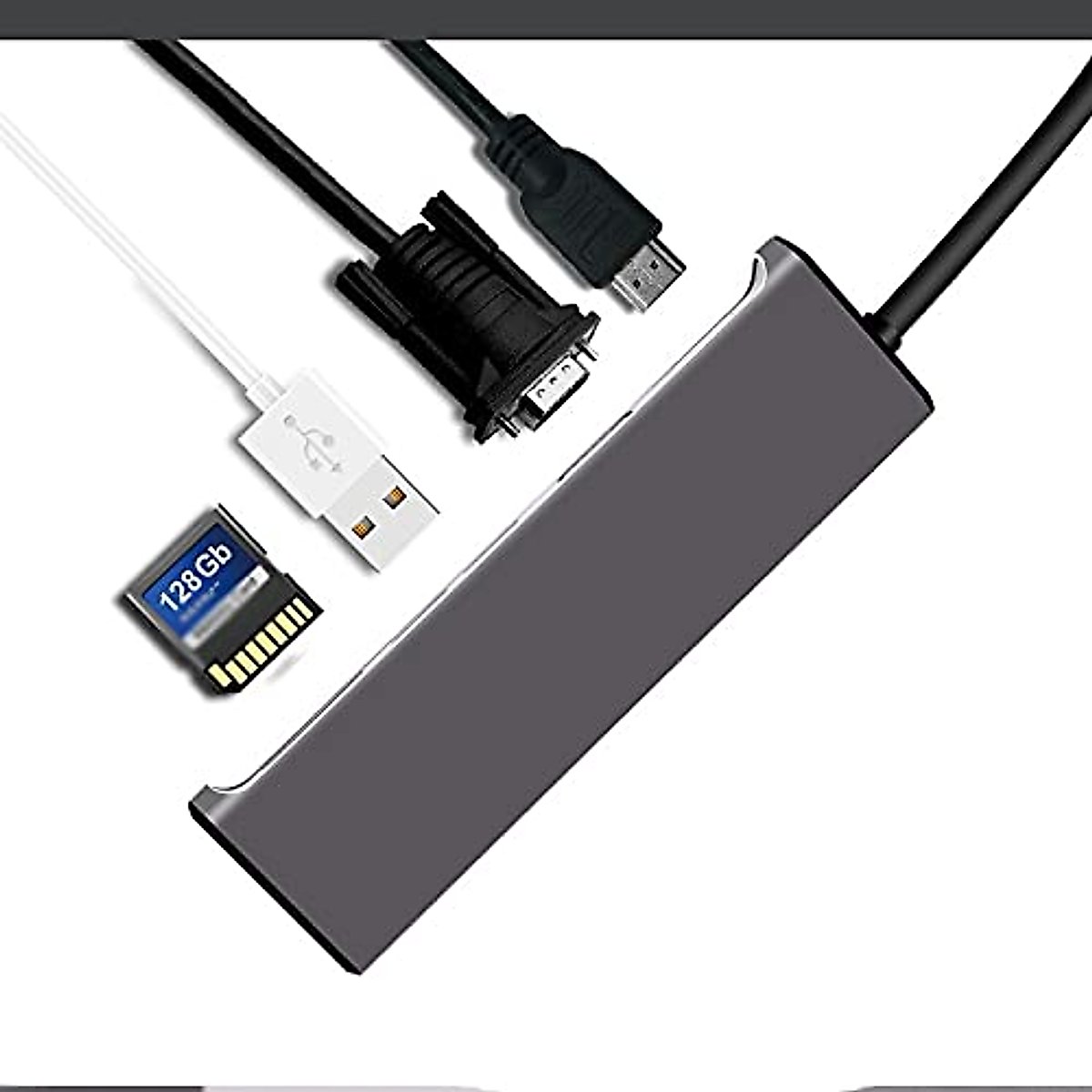 SHYPT Docking Station Expansion Notebook Type-C Docking Station Expands USB Adapter Mobile Phone Converter