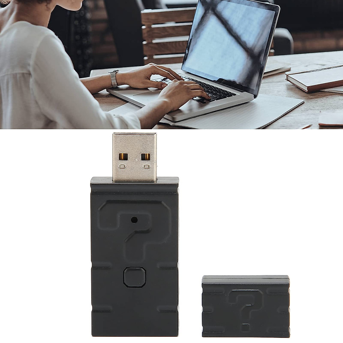 Controller Adapter for Windows PC for for for One for Switch,Bluetooth Handle Converter Plug and Play