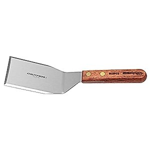 Traditional 85849PCP 4" x 3" Hamburger Turner with Wood Handle