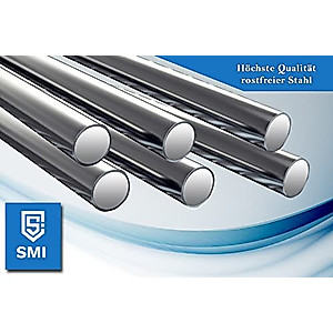 SMI – Paring Knife Set Peeling Knife for Fruits and Vegetable Straight & Curved Stainless Steel Solingen Knife Made in Germany