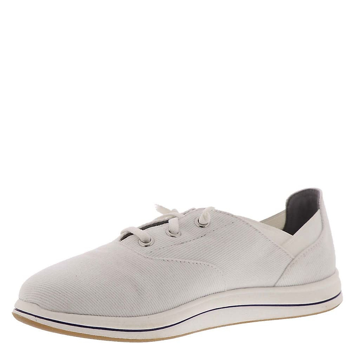 Clarks Breeze Ave Sneaker, White, 7 Medium