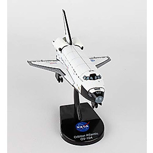 Daron Worldwide Trading PS5823-1 Stamp Orbiter Atlantis Space Shuttle, White