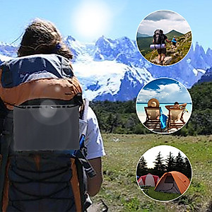 Lixada Solar Panel Charger USB Port Portable High Power Paper Shaped Monocrystalline Silicon 10W Solar Panel Charger for Cell Phone Camping Riding Climbing Travel Outdoor Activity